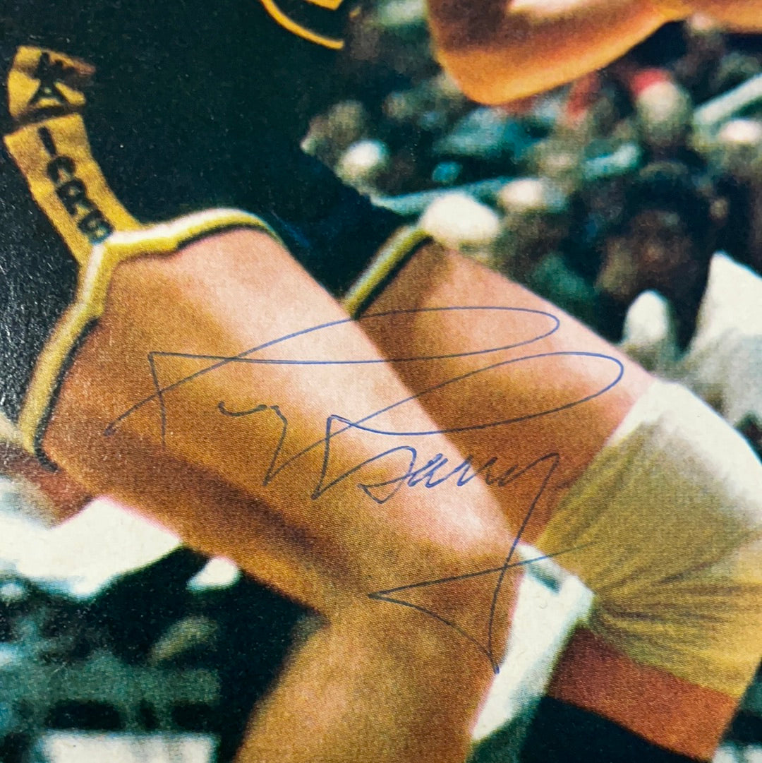 Rick Barry autographed 8x10 color magazine photo – LW Sports